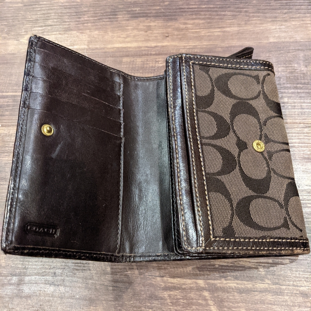 Coach Signature Wallet - Gem